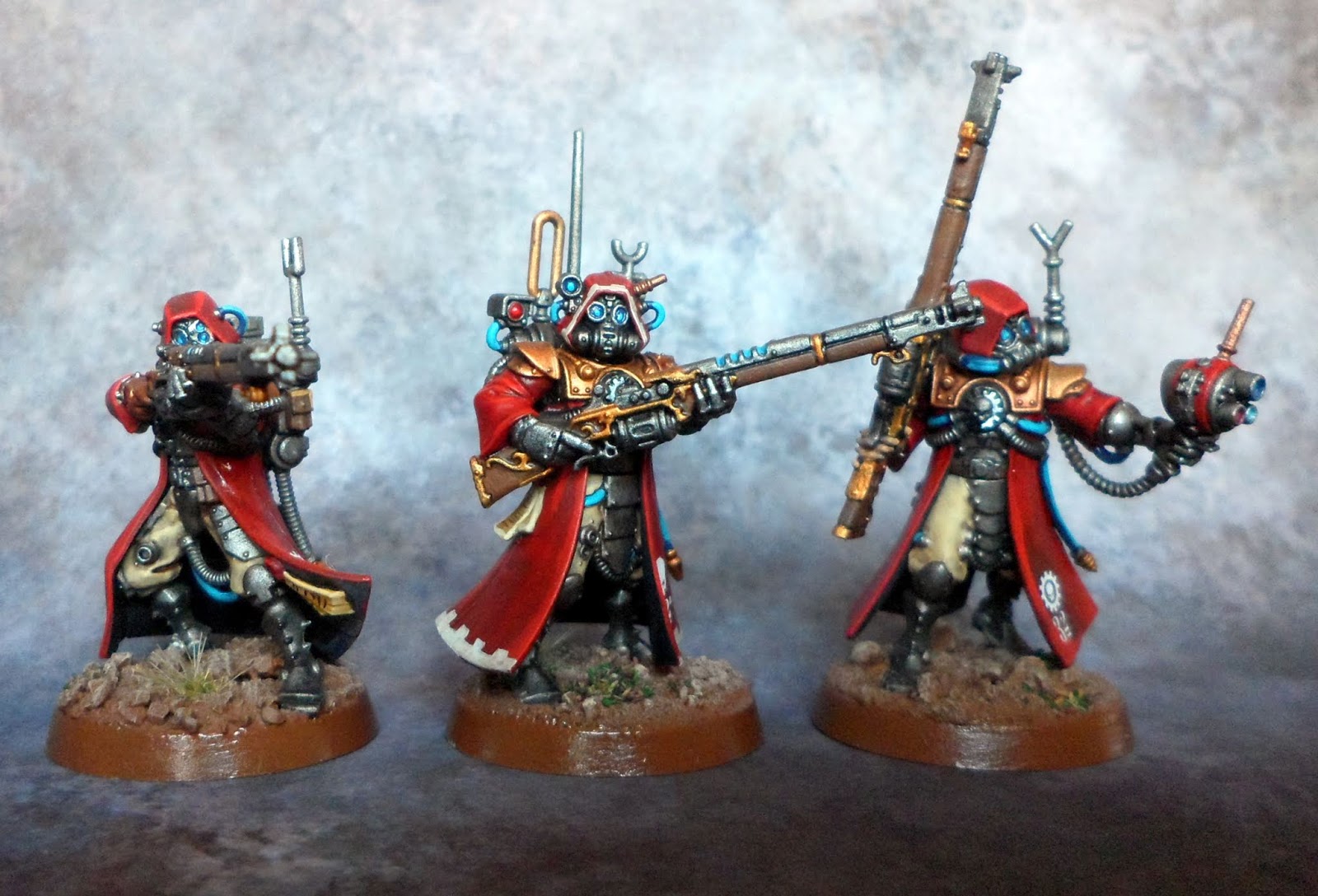 WeeMen: Adeptus Mechanicus Ranger Skitarii - Sniper Squad #1