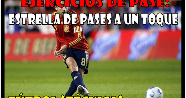 Pase IV: Ejercicio estrella de pases a un toque [Técnica en fútbol ...