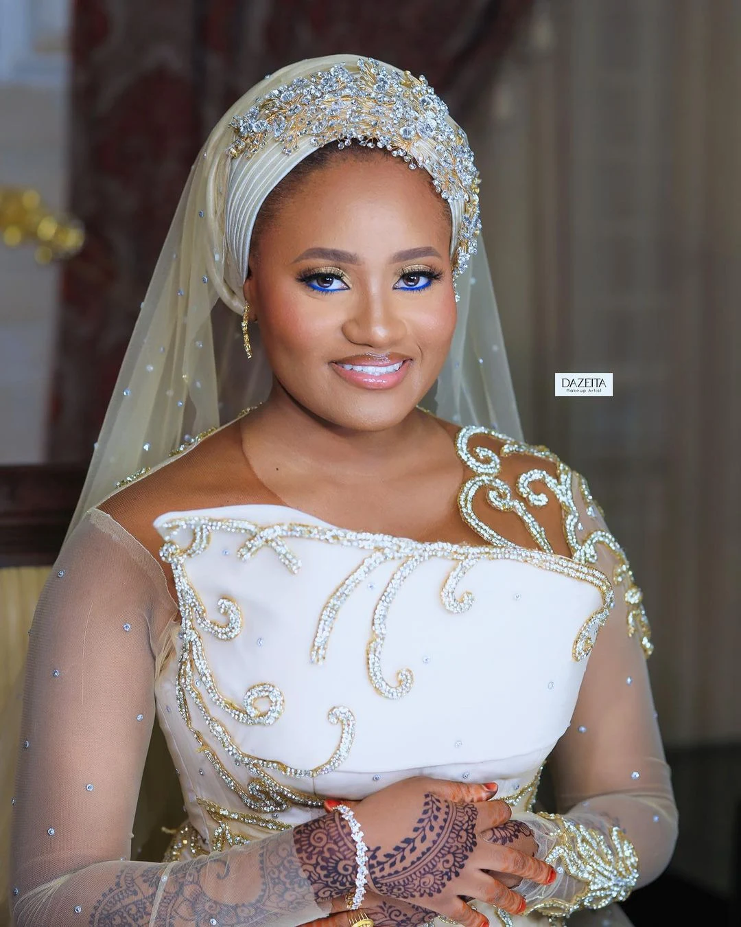 53 Latest bridal gele and makeup ideas for 2021 | Melody Jacob