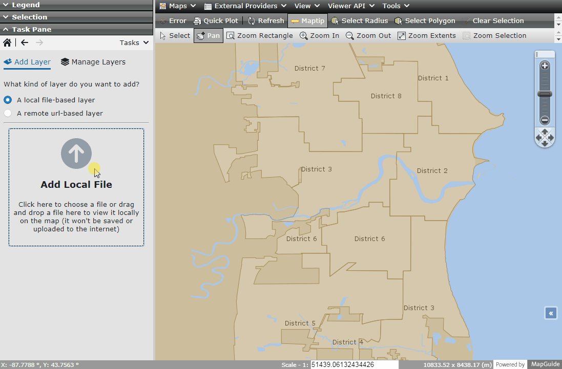 The Map Guyde Mapguide React Layout Dev Diary Part 23 Adding More Than Just Wms Layers