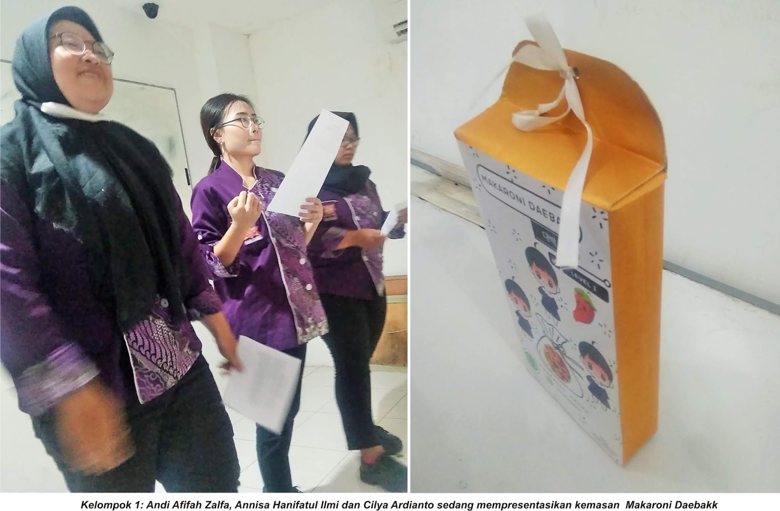 FOOD UNIVERSITY INDONESIA: Praktik MKU Food Packaging