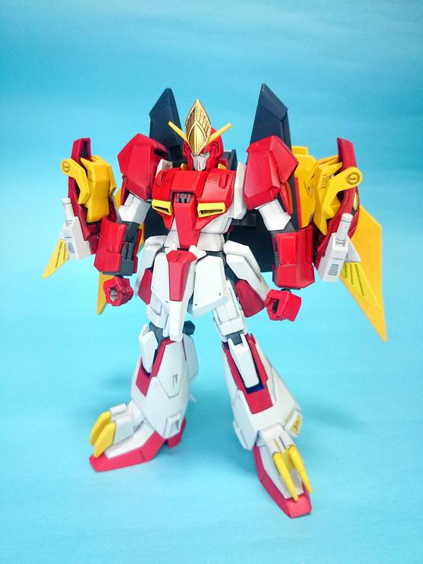 Custom Build: HGBF 1/144 "Transformation God" Gundam Tryon 3