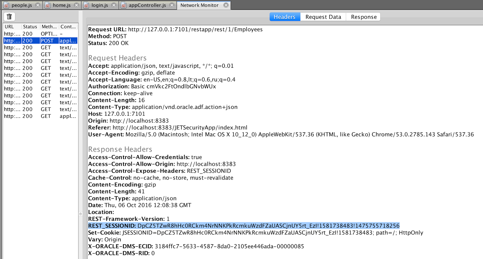 Andrej Baranovskij Blog Oracle Jet And Adf Bc Rest Security Integration Approach