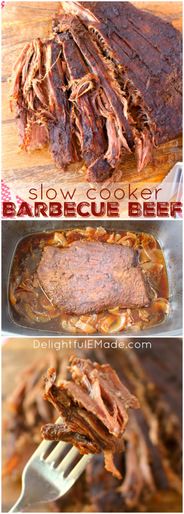 Slow Cooker Barbecue Beef