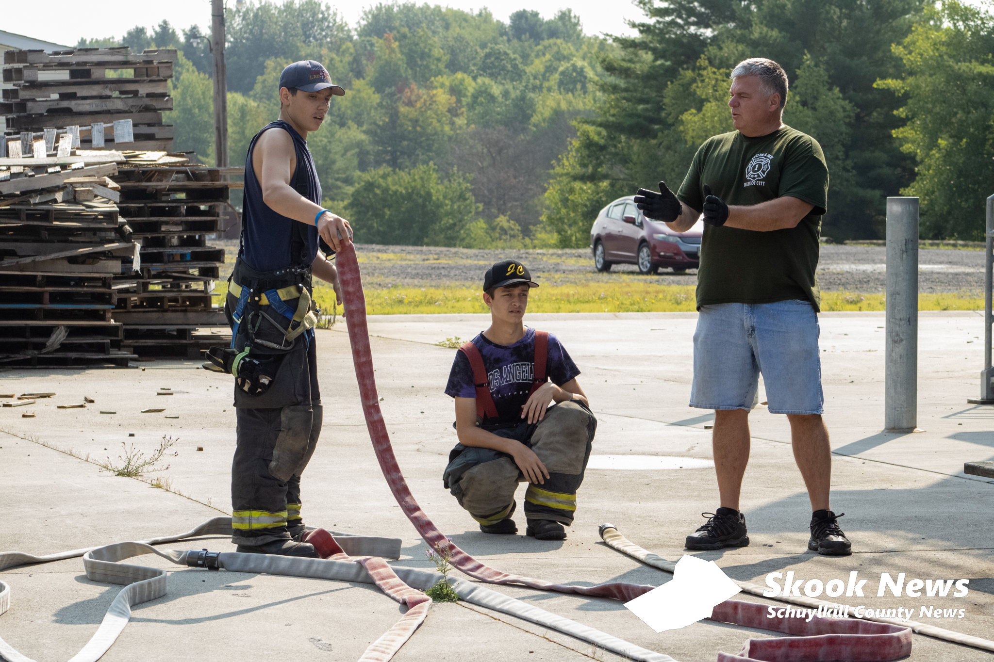 Mahanoy City Humane Fire Company Wraps Up 3rd Annual Kids Firefighter Camp