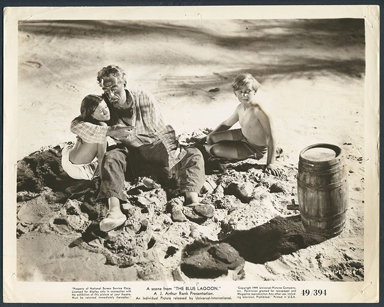 A Lagoa Azul, a versão de 1949