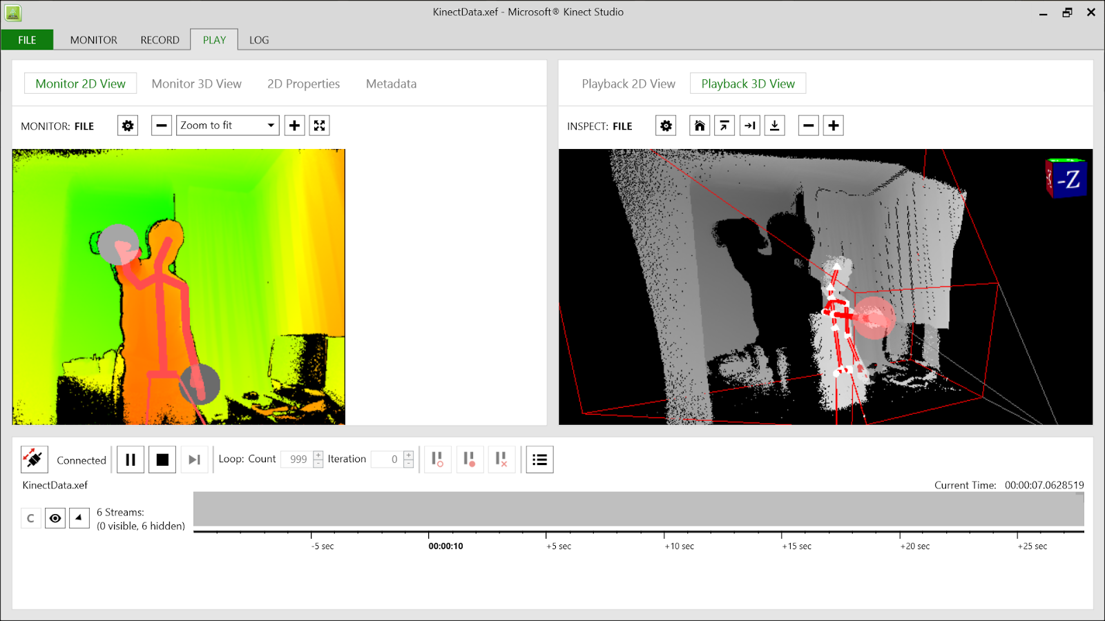 Programophone: Extracting data from Kinect V2 .xef files
