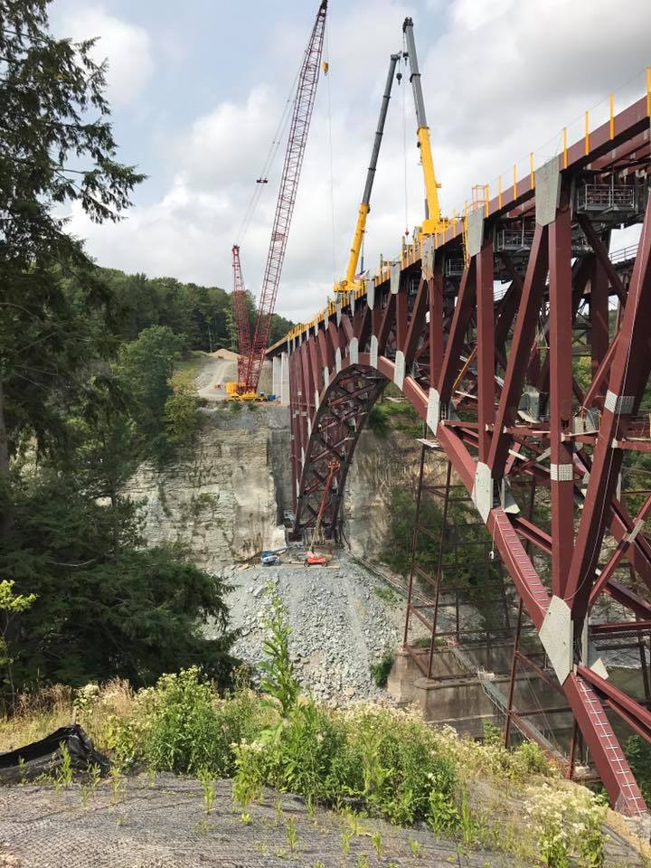Industrial History: 1852+1875+1903+2017 (NS+CP)/Erie Portage Bridge ...