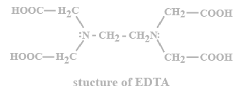 COORDINATION CHEMISTRY: EDTA