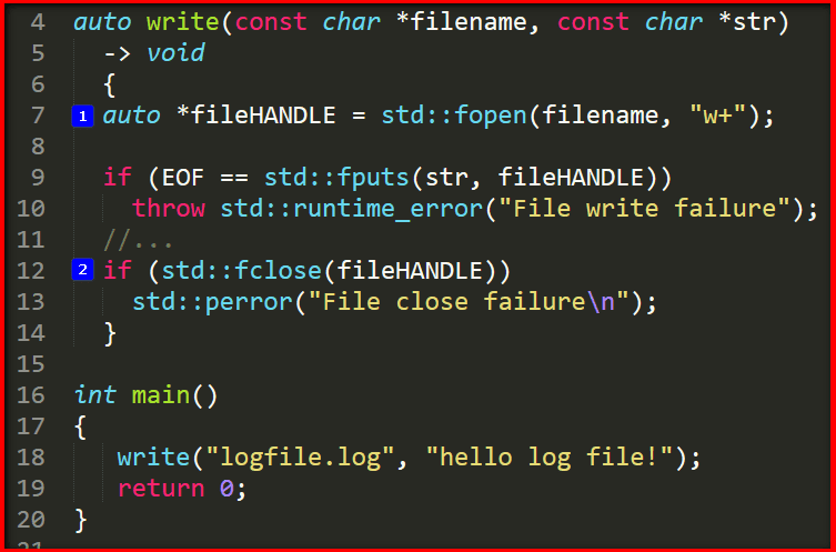 RAII (Resource Acquisition Is Initialization idiom) - 1 ~ C++ Learning ...