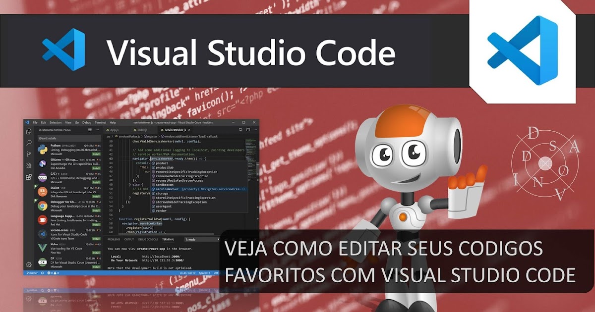 VEJA COMO EDITAR SEUS CÓDIGOS FAVORITOS COM VISUAL STUDIO CODE ...