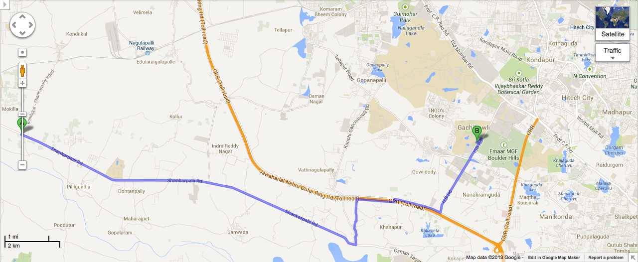 MOKILA - The Emerging Residential Township in Hyderabad: Microsoft ...
