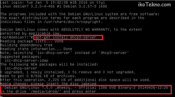 Cara Membuat DHCP Server di Linux Debian 7 Server - touchmania Cara Membuat DHCP Server di Linux Debian 7 Server - touchmania
