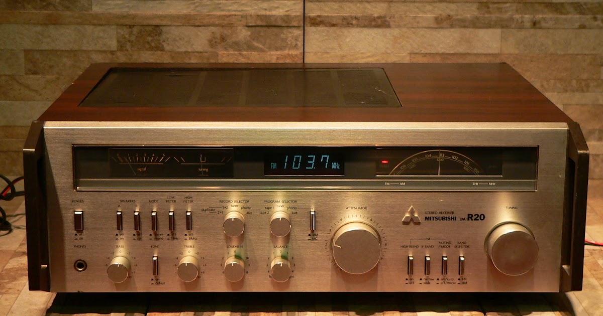 su-distribuidor audio hi-fi and hi-end: RECEIVER MITSUBISHI DA-R20 -SIN ...