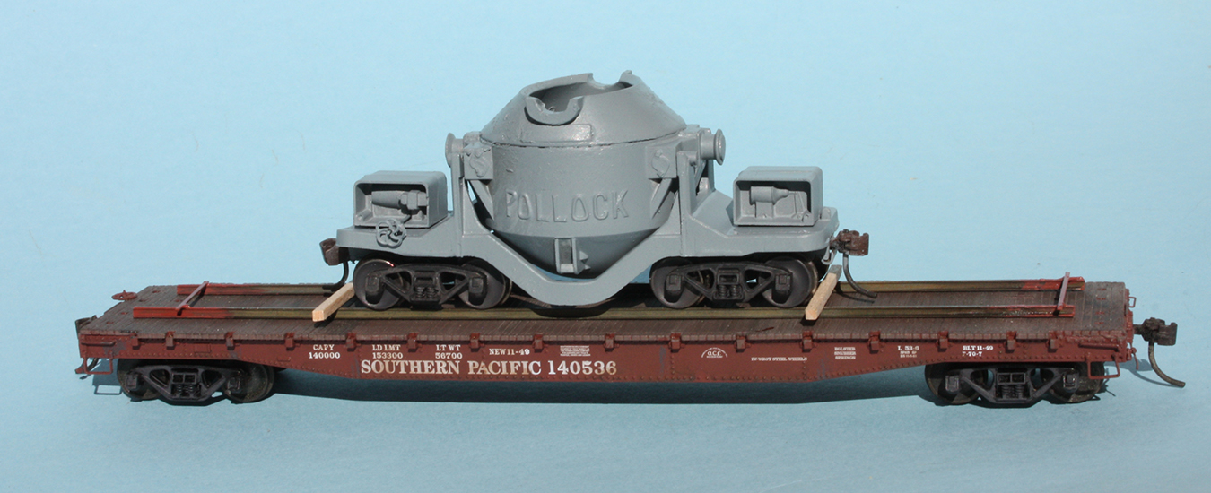 modeling the SP: A Pollock hot-metal car, Part 2