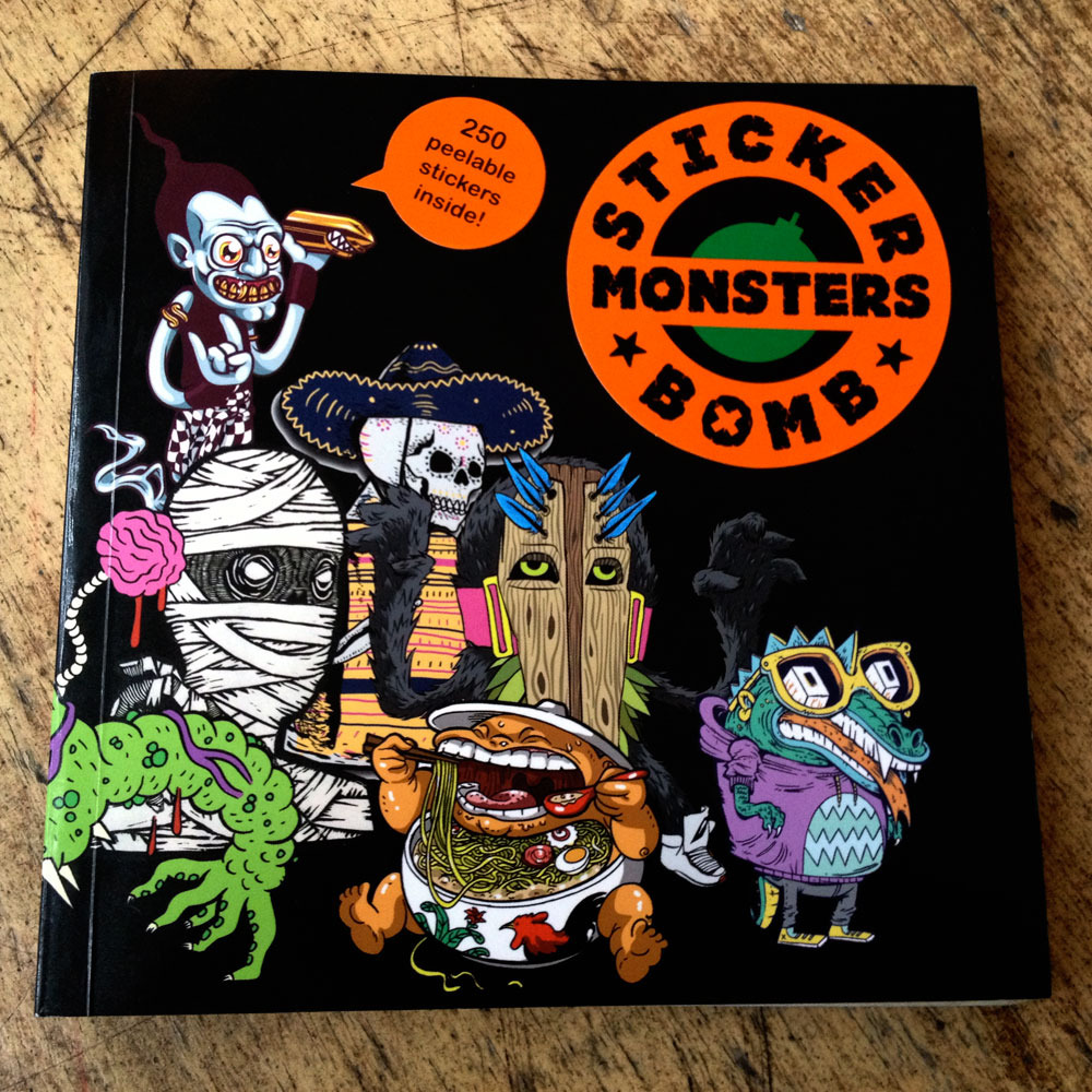 Sticker bomb: Vand sticker bomb auto