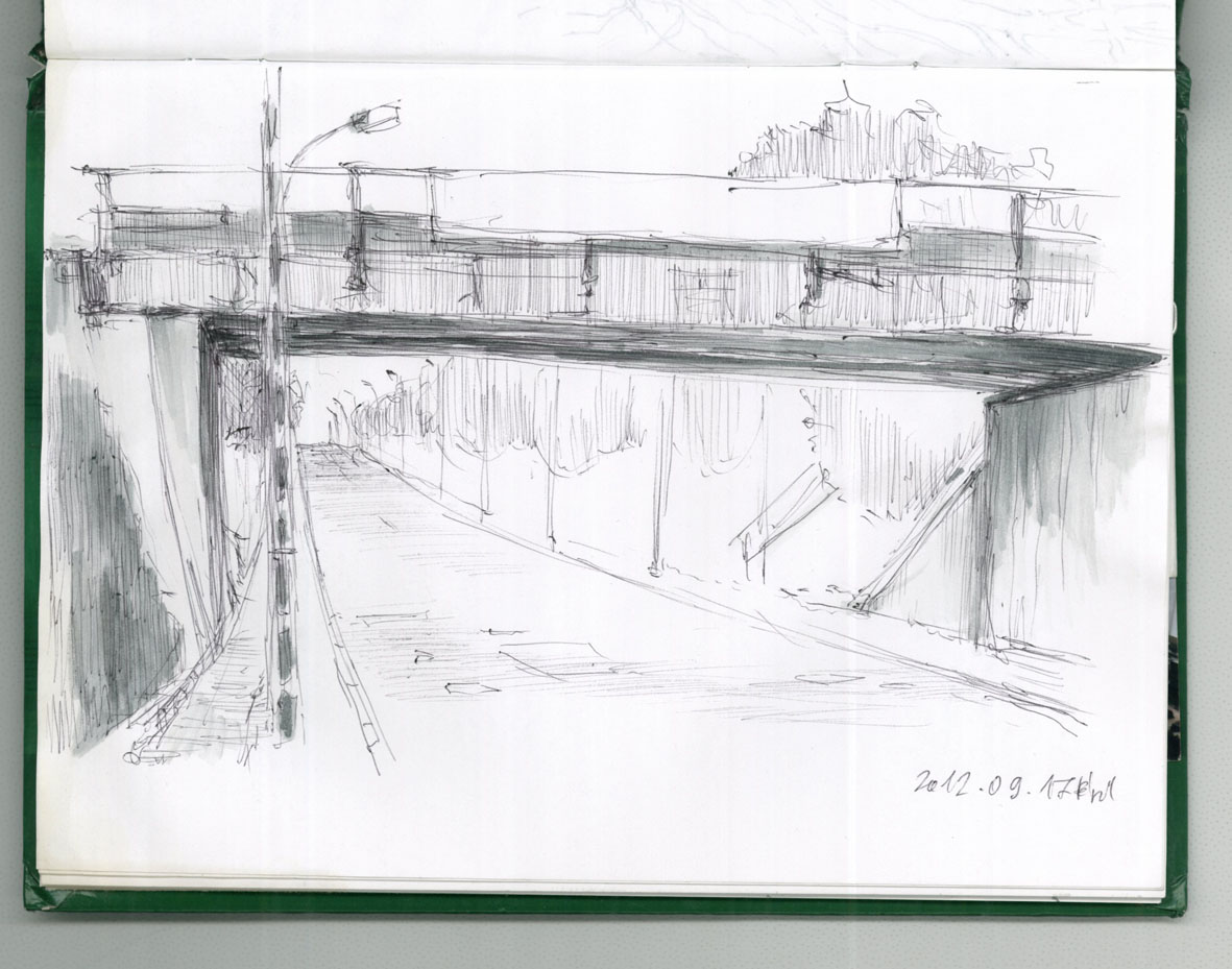 Érdi-rajzok: Vasúti híd