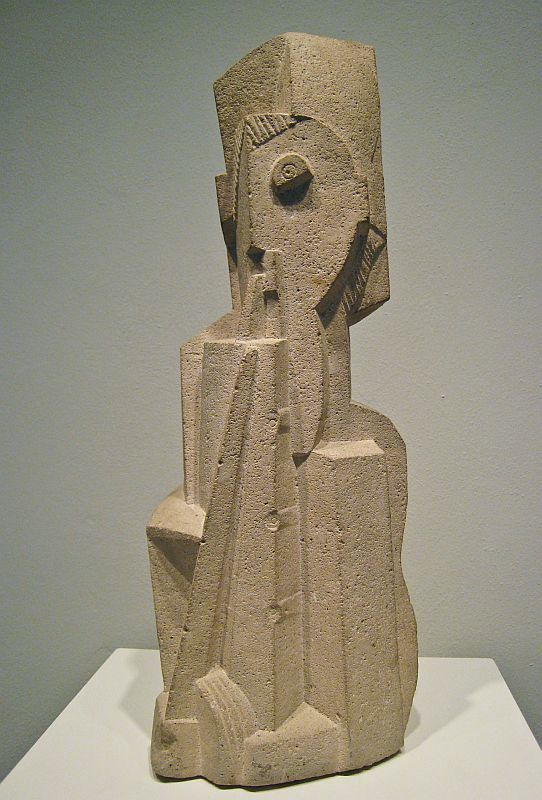 TICMUSart: Man with Clarinet - Henri Laurens (1919)