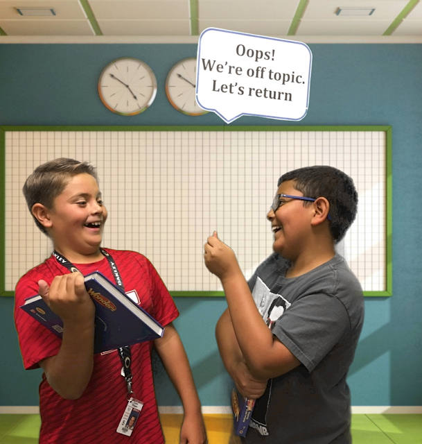 A Full Classroom: Collaborative Conversations