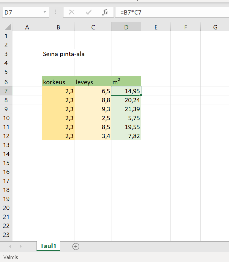 Camillan visublogi: Excel perusteet