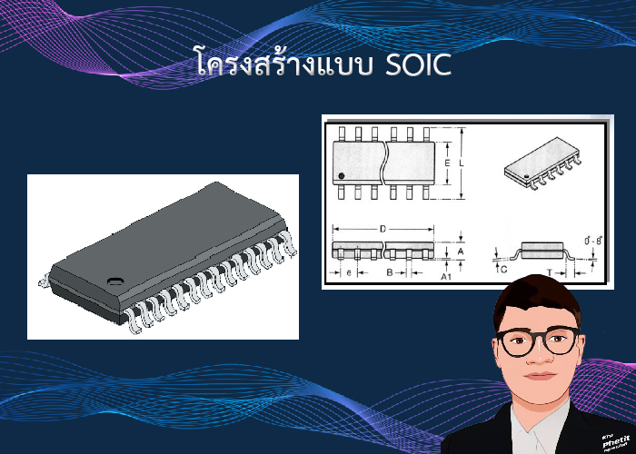 ลักษณะโครงสร้างภายนอกของไมโครคอนโทรลเลอร์