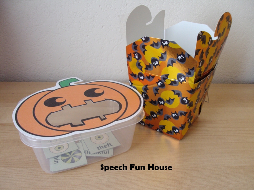 Speech Fun House: Articulation Game - Halloween Candies