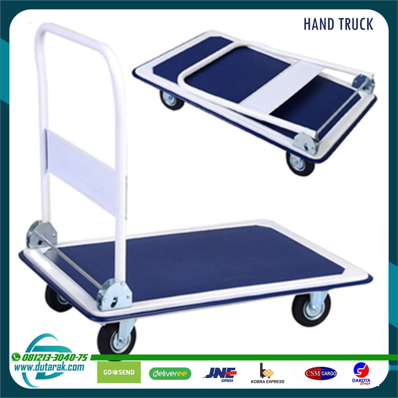 Hand Truck Troli Barang 150 Kg ~ DUTA RAKINDO