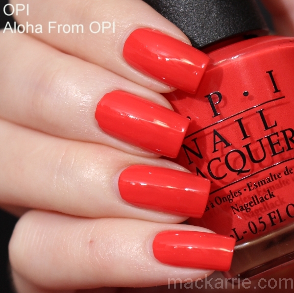 MacKarrie Beauty Style Blog: OPI Aloha From OPI