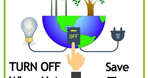 Printable "Save Energy" Sign | Live Plus