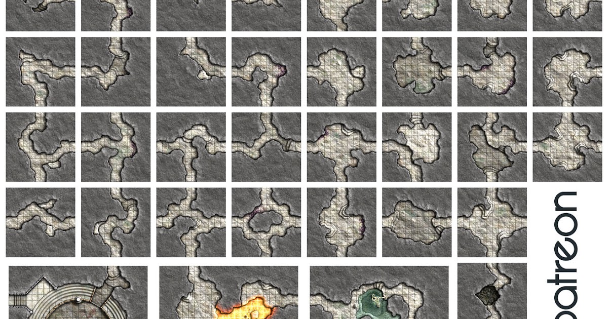 The Crooked Staff Blog: Patreon (VTT tiles) Update