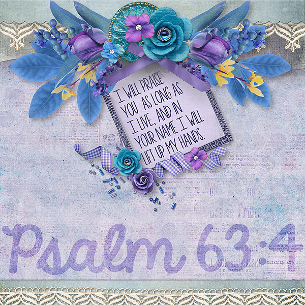 Layout for Today: Lift Up Your Hands