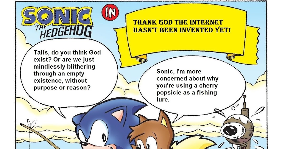 Hedgehogs Cant Swim Do It Yourself Sonic