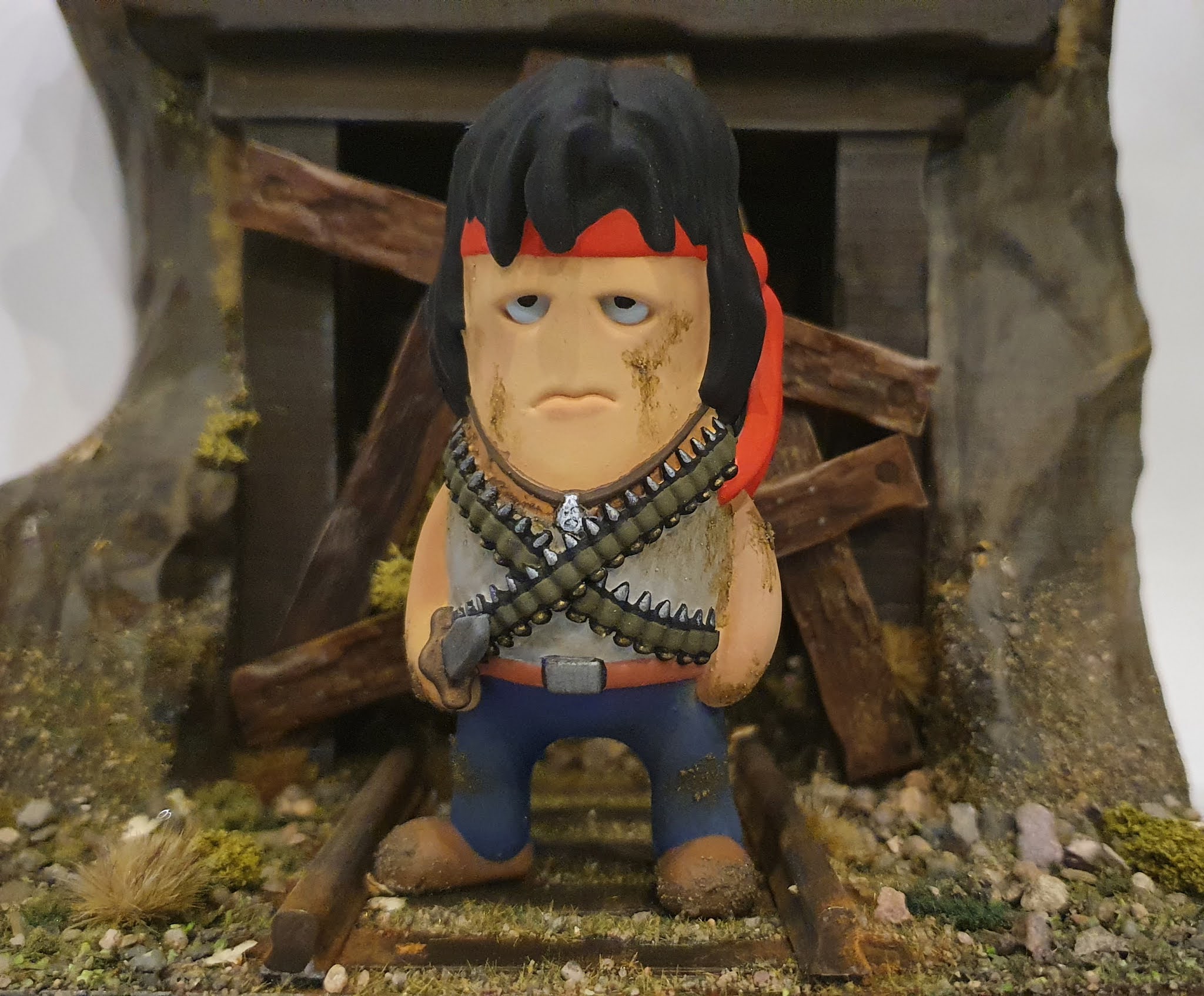 3D printed Rambo First Blood Diorama - By community member DiyLabotomy ...