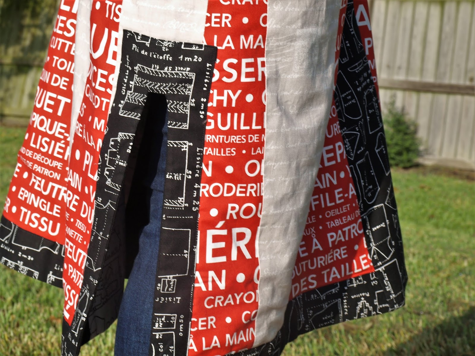 Thanks! I made them!: A Panel Coat to Use All of the Fabrics!