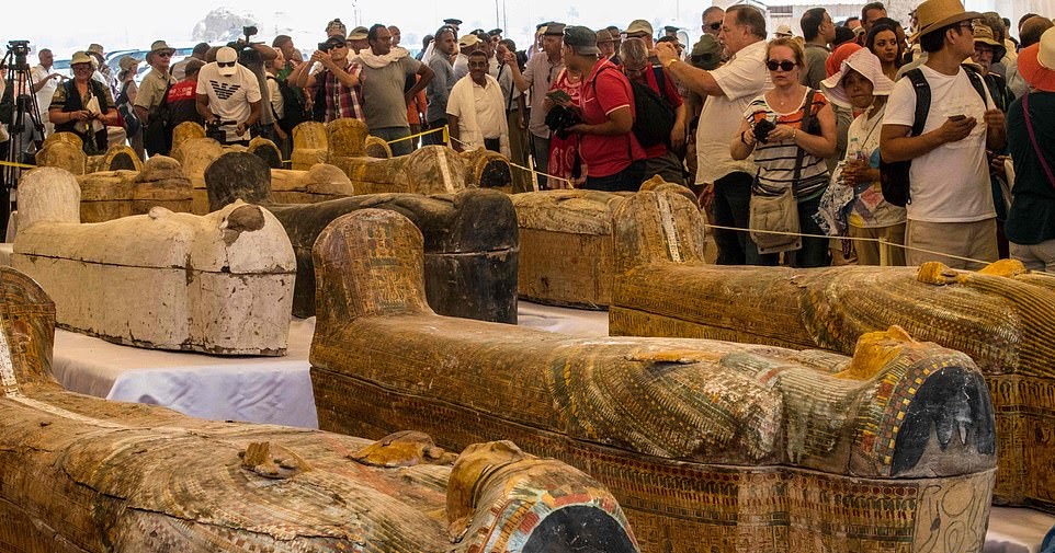 ANTINOUS THE GAY GOD: BIGGEST MUMMY CACHE IN 100 YEARS DISCOVERED NEAR ...