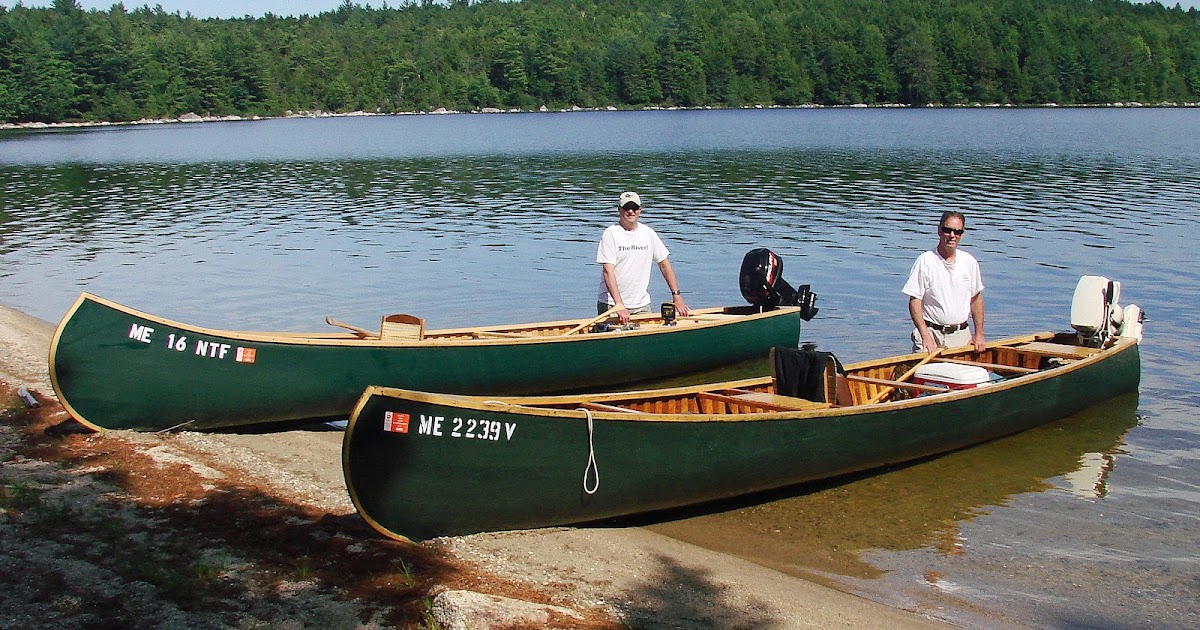 The Maine Outdoorsman: The Venerable Grand Lake Canoe