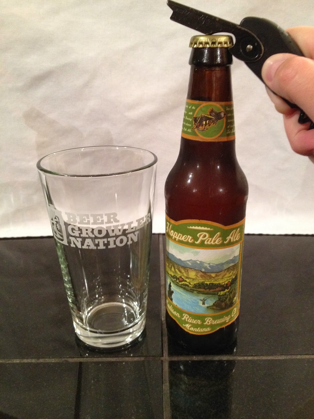 NorCal Beer Blog: Madison River Brewing Company Hopper Pale Ale