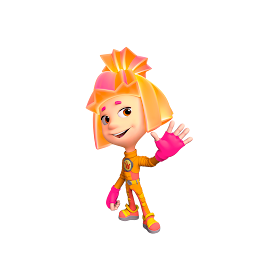 Cartoon Characters: Fixiki (PNG)