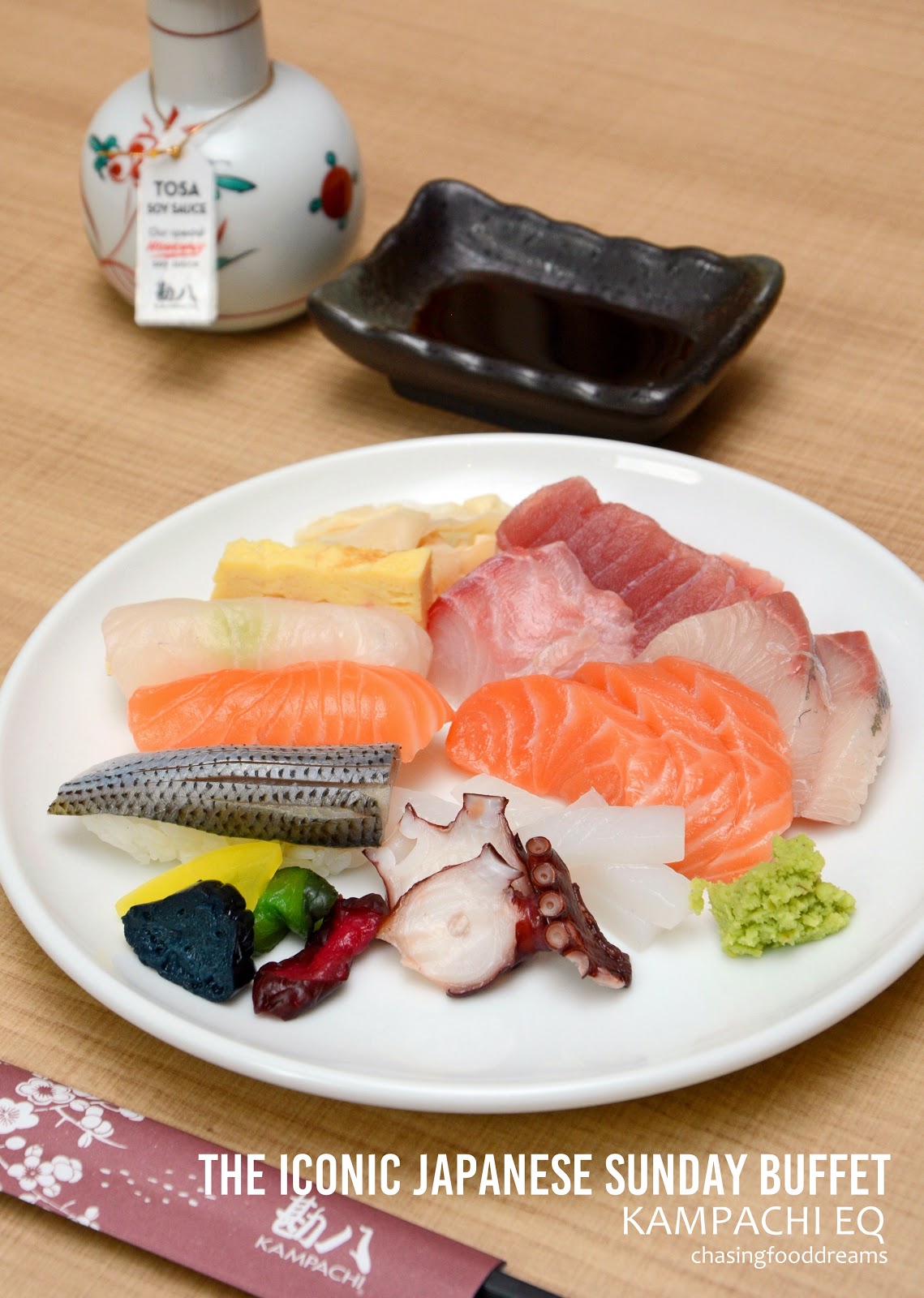 CHASING FOOD DREAMS: Kampachi EQ Sunday Buffet @ Equatorial KL