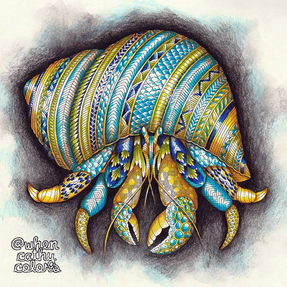 Kolorista: Hermit Crab by Millie Marotta