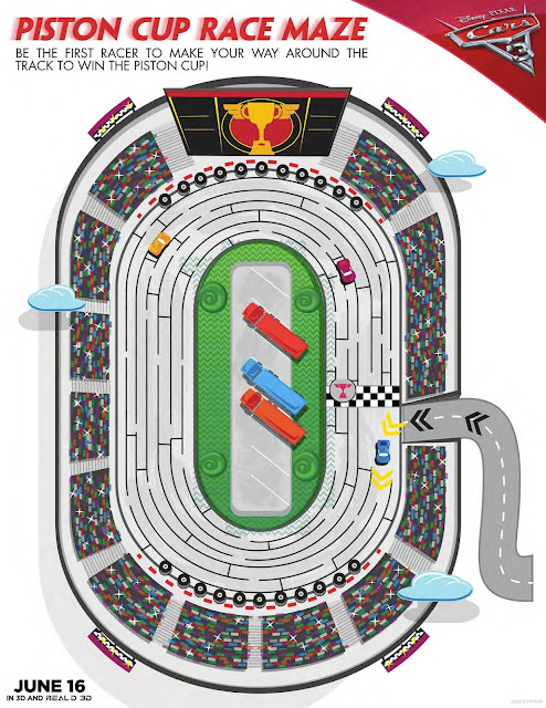 Woven by Words: CARS 3 Activity Sheets