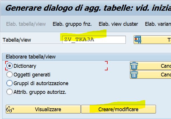 Informazioni utili e pratiche su SAP: Effettuare le modifiche in OKB9 ...