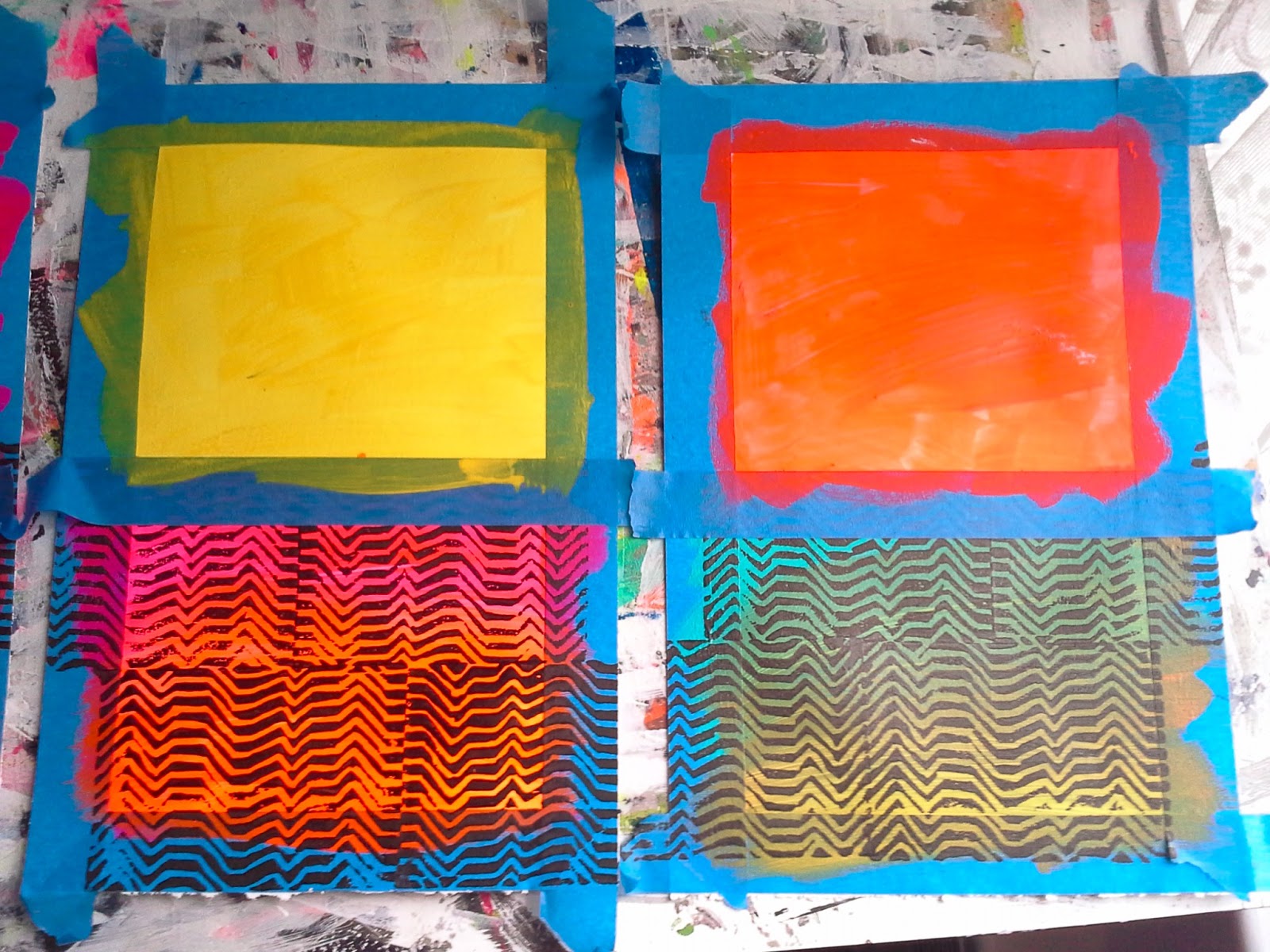Jennifer Sanchez: New Monoprints & How I Made Them