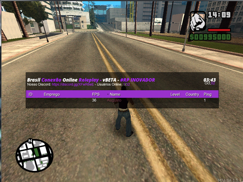 MTA:SA - SCOREBOARD BCO