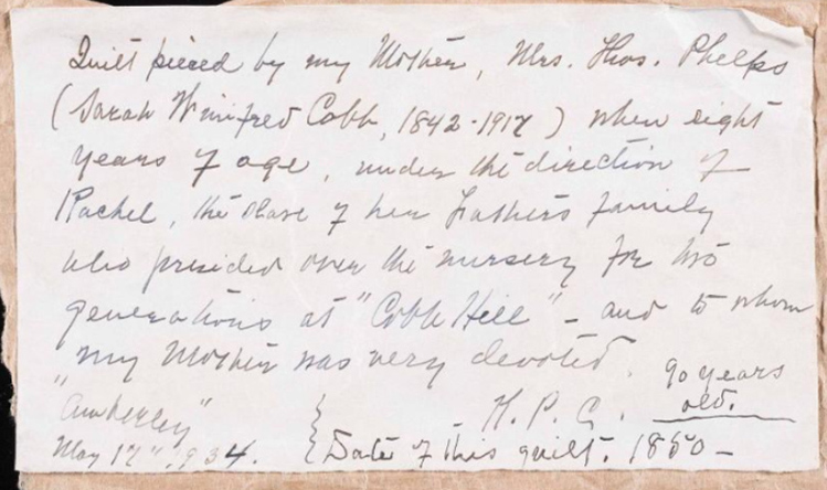 Civil War Quilts: Rachel Teaches an 8-year-old to Piece Hexagons