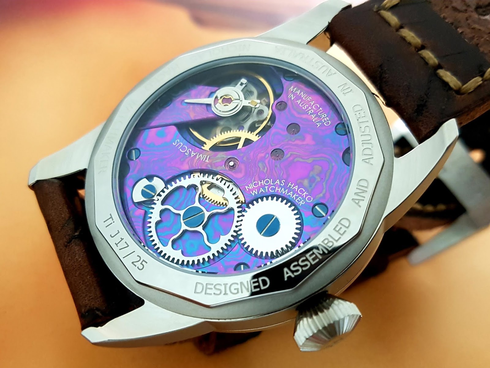 Nicholas Hacko Watchmaker: Timascus Update: No. 17