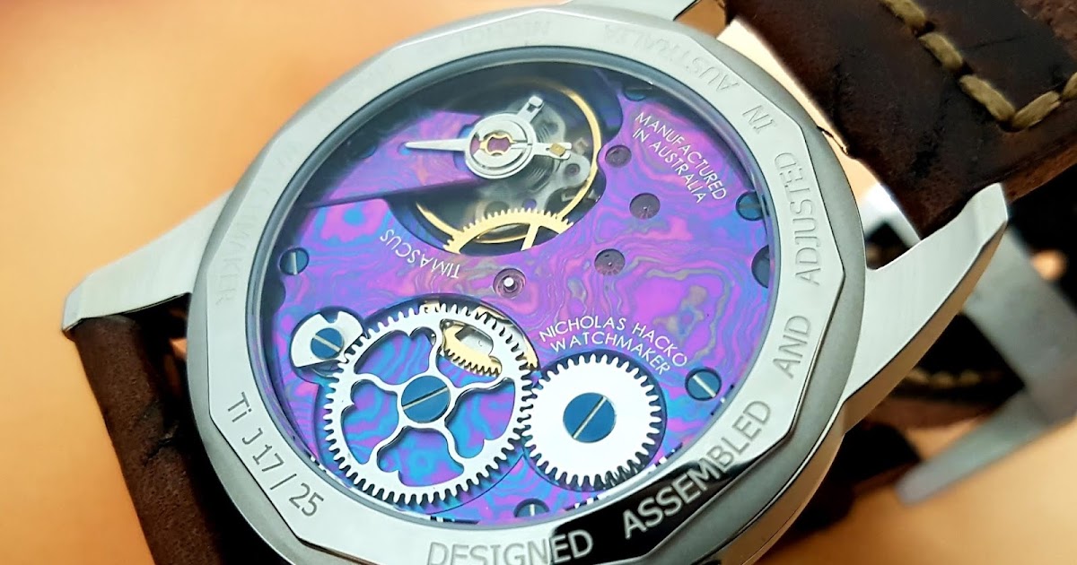 Nicholas Hacko Watchmaker: Timascus Update: No. 17