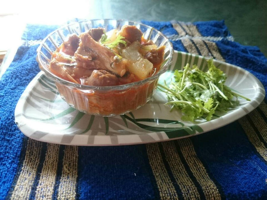 South Indian Spicy Mutton recipe | Telugu Vantasala