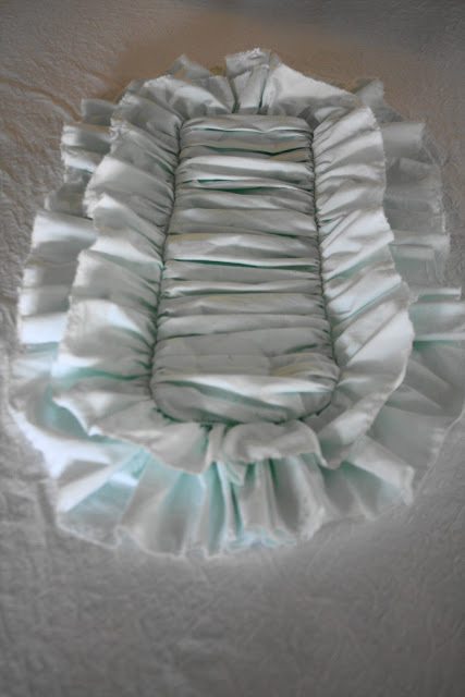 For the love of white: More Table ruffles
