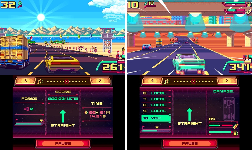 Análise: 80'S OVERDRIVE (3DS) traz corridas com ares retrô - Nintendo Blast